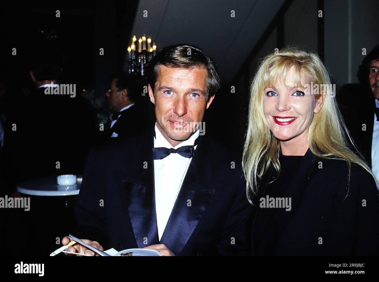 Michael Lesch, deutscher Schauspieler, mit Freundin Christina Keiler ...