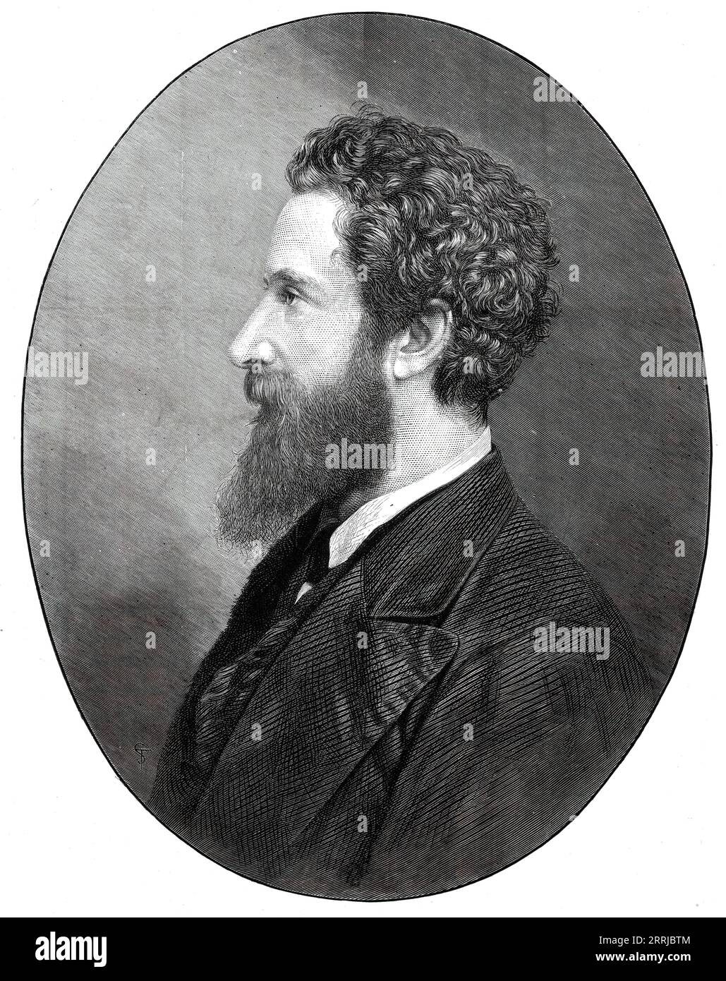 Lord Lytton, the new Viceroy of India, 1876. 'Lord Lytton, during a ...