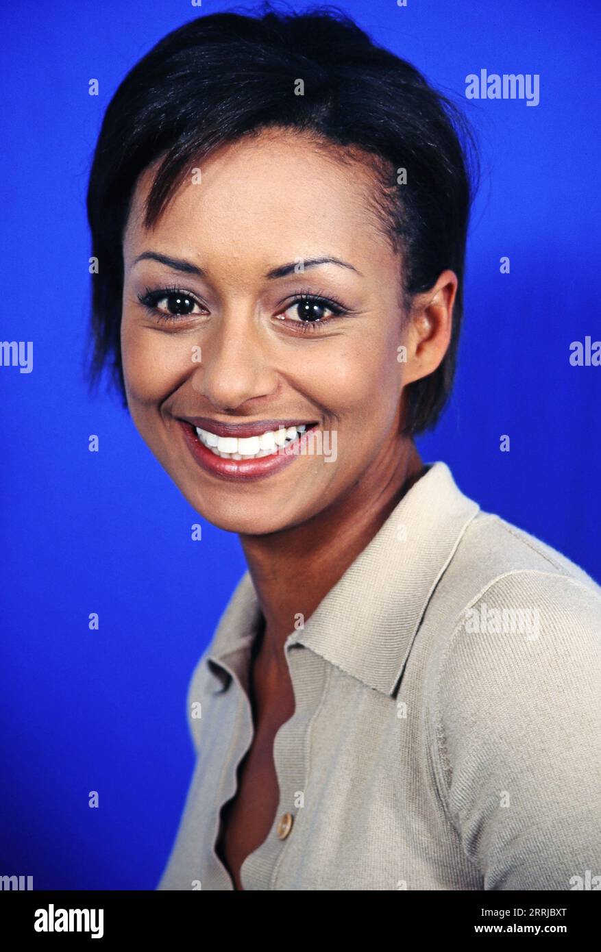 Andrea Kempter, deutsche TV-Moderatorin, Portrait, Deutschland, circa ...