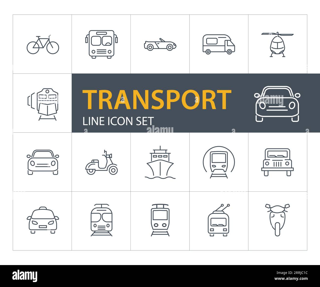 Linear transport wagon Cut Out Stock Images & Pictures - Alamy