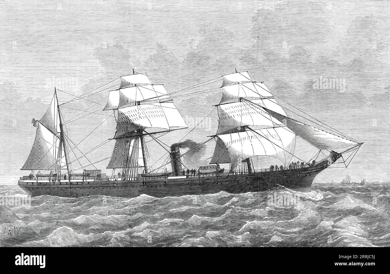 The Screw-steamer Alfonso XII, 1876. 'This fine new propeller steam ...