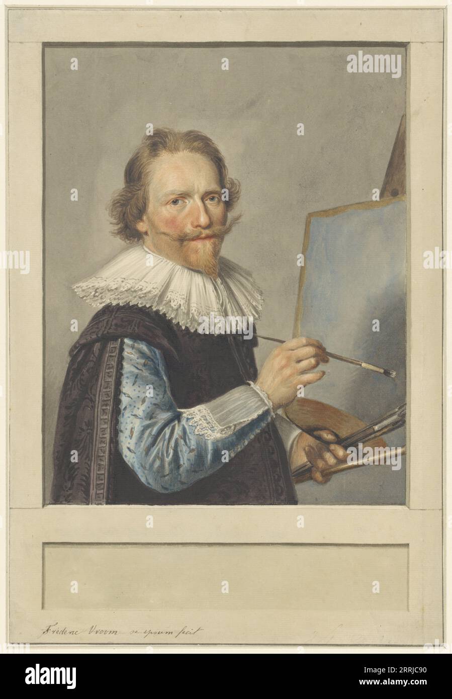 17th century artist easel hi-res stock photography and images - Alamy