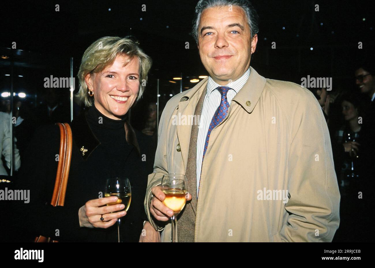 Baron Markus von Jenisch, aka Markus Freiherr von Jenisch, mit Ehefrau ...