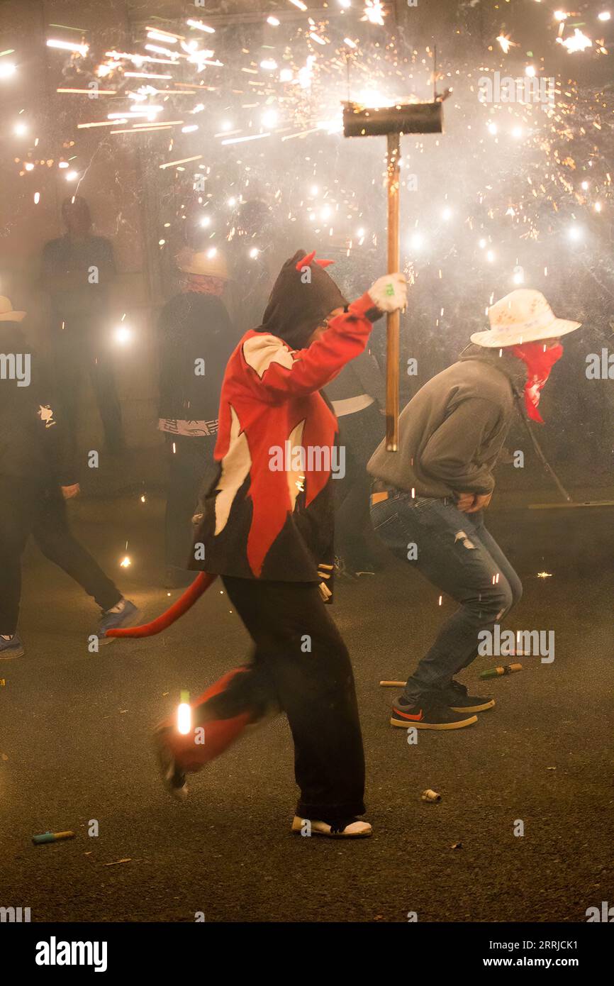 Hell fireworks hi-res stock photography and images - Alamy