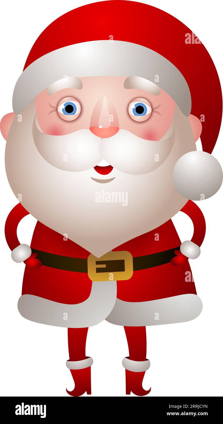 Santa Claus cartoon character Stock Vector Image & Art - Alamy