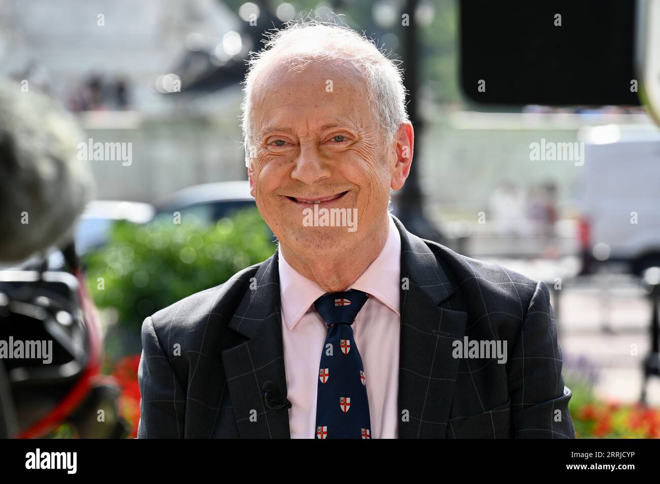 London, UK. Royal spokesperson Gyles Brandreth was interviewed from the ...