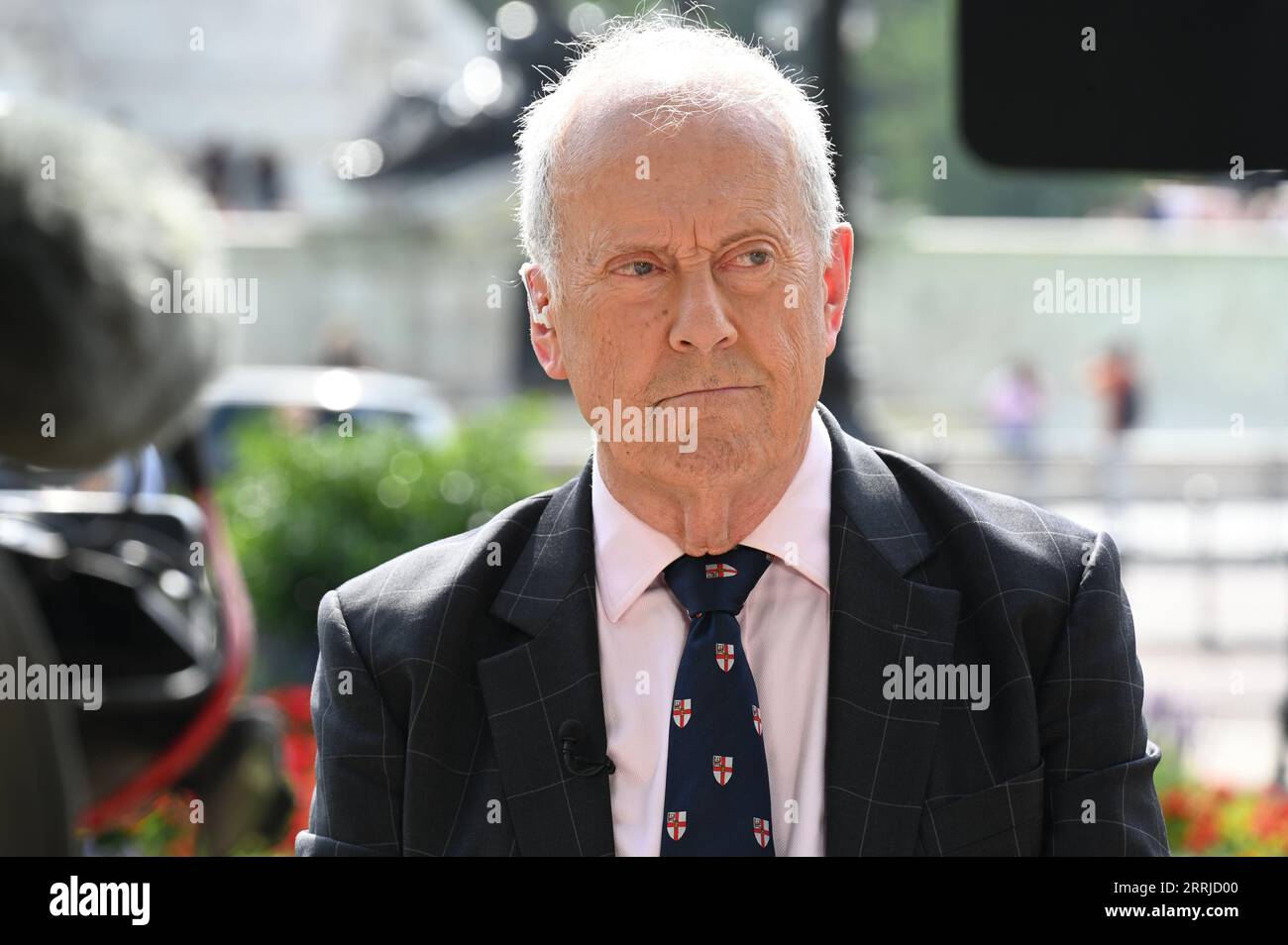 London, UK. Royal spokesperson Gyles Brandreth was interviewed from the ...