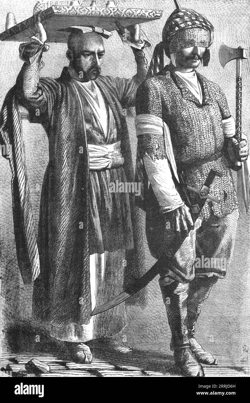 'Caucasian Prince in Chain Armour,and attendant; The Caucasus', 1875 ...