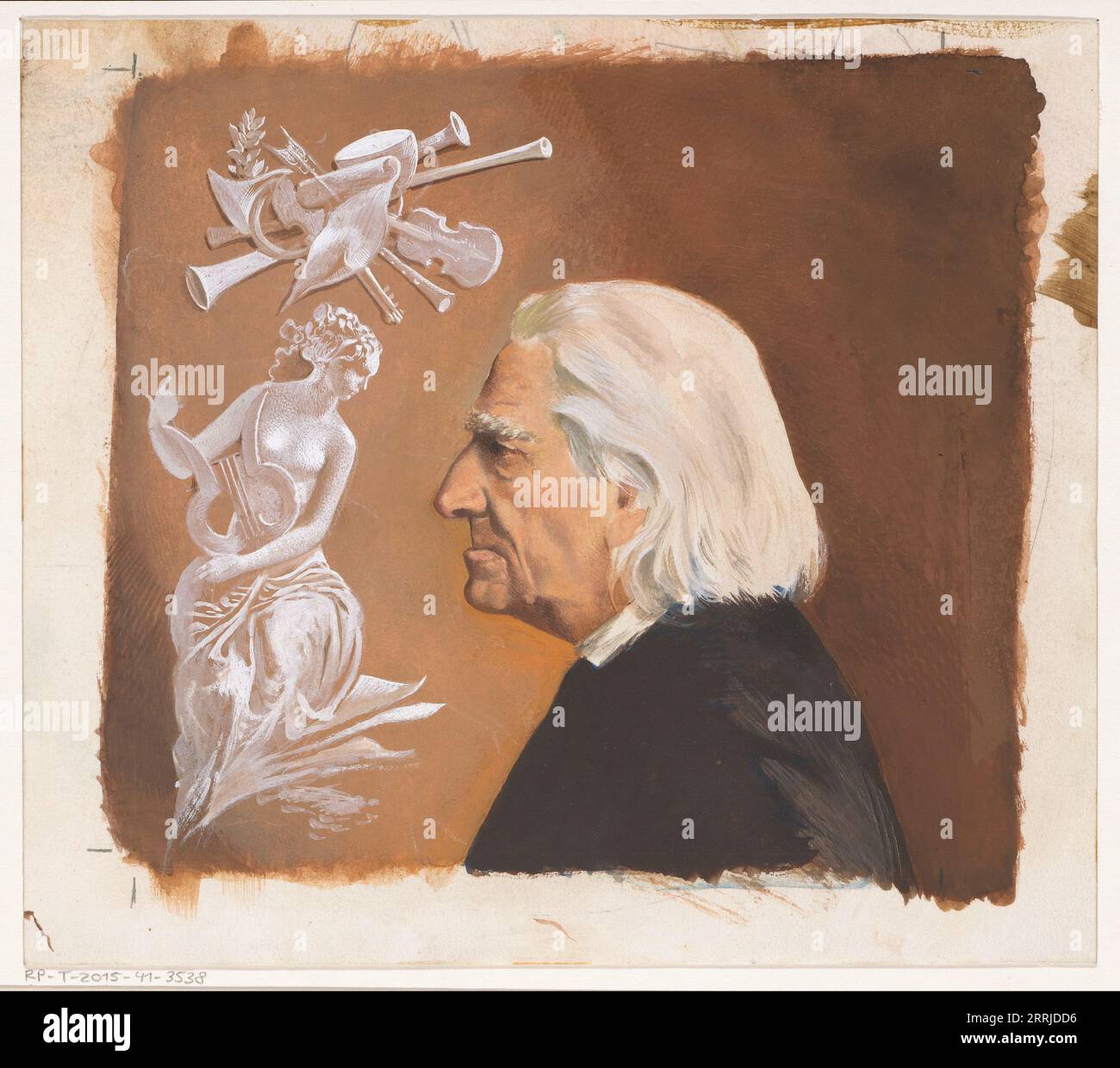 Book cover design for "Frans Liszt. The life of a great composer" by ...