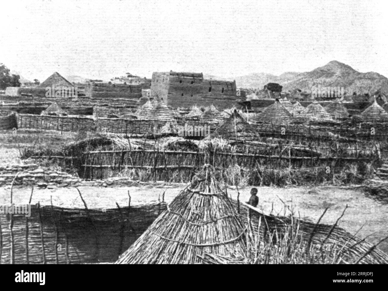 'Distant Fronts, At Ouaddai; Goz Beida, capital of Dar Sila; in the ...