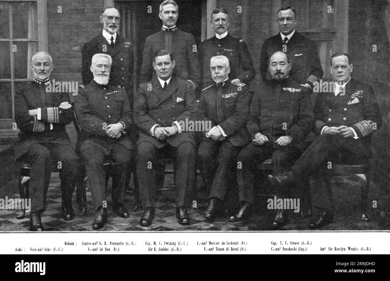 'Inter-allied Solidarity; The Inter-Allied Naval Council, meeting for ...