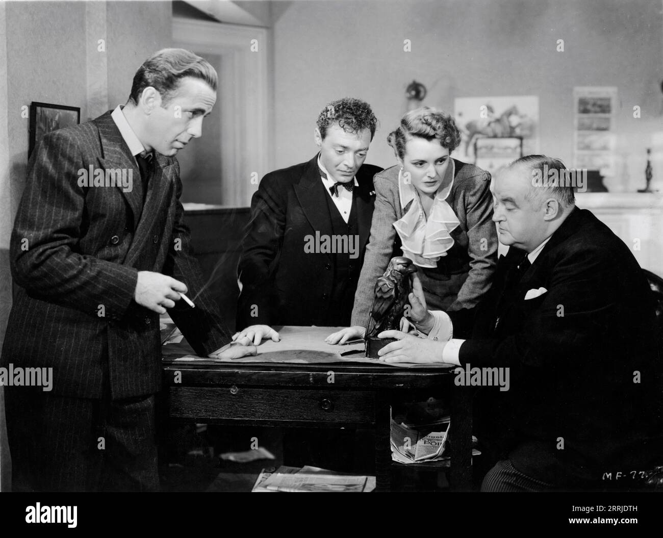 HUMPHREY BOGART PETER LORRE MARY ASTOR and SYDNEY GREENSTREET with The ...