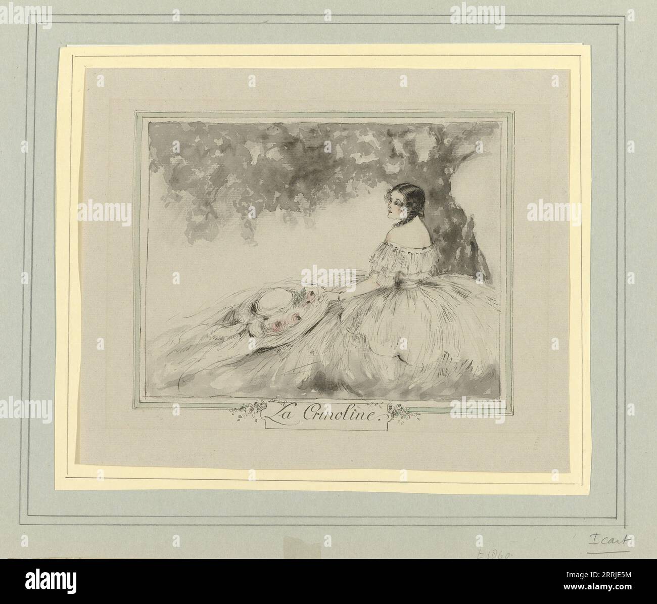 Crinoline 1860 hi-res stock photography and images - Alamy