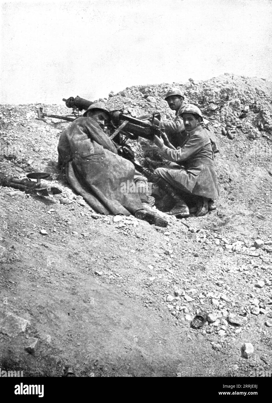 Captured enemy machine gun Black and White Stock Photos & Images - Alamy