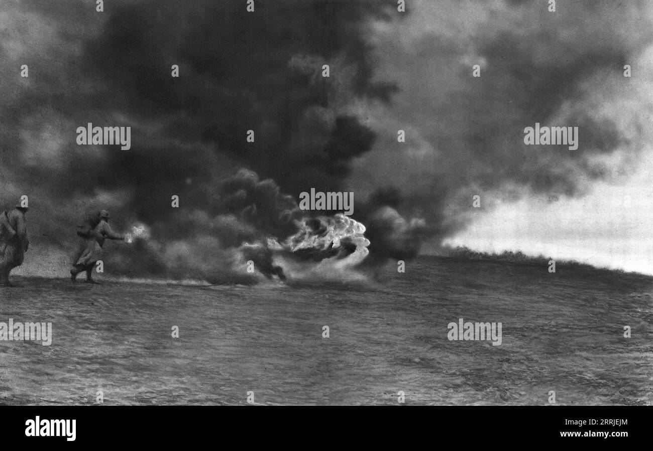 Flamethrower world war hi-res stock photography and images - Alamy