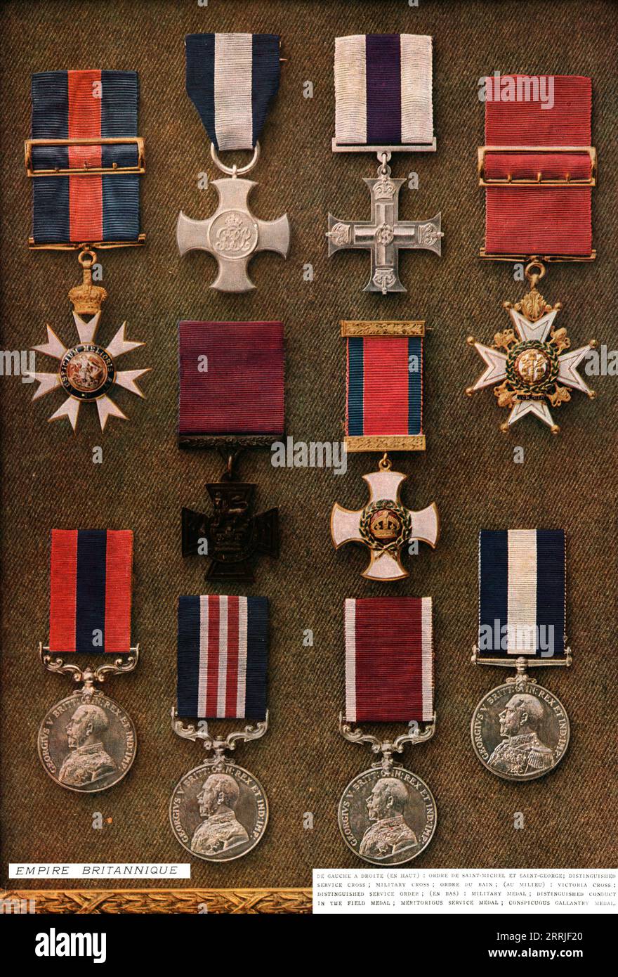 British military cross wwi medal hi-res stock photography and images ...