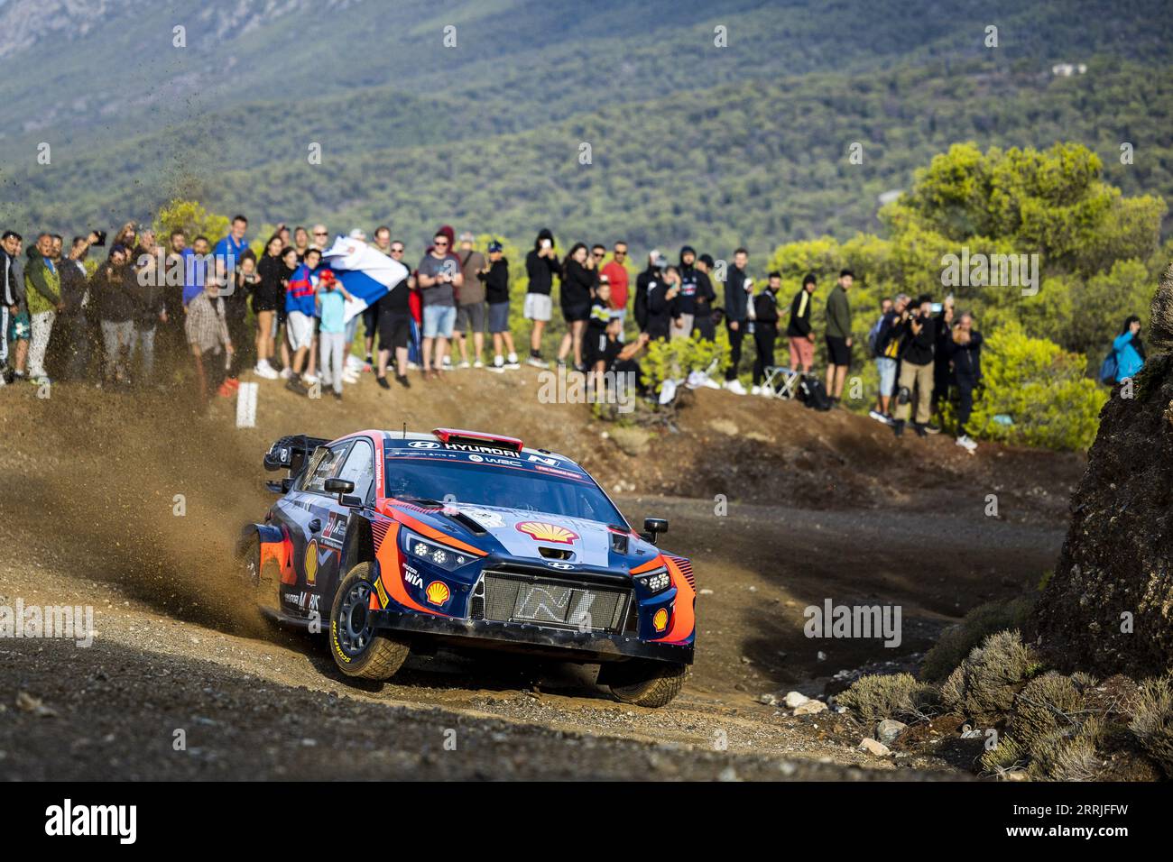 Lamia, Greece, 08/09/2023, 06 Dani SORDO (ESP), Candido CARRERA (ESP ...