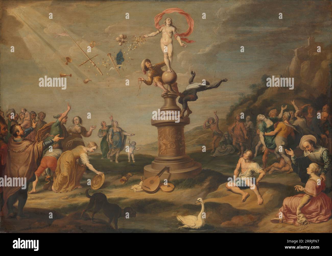 Goddess fortuna painting hi-res stock photography and images - Alamy