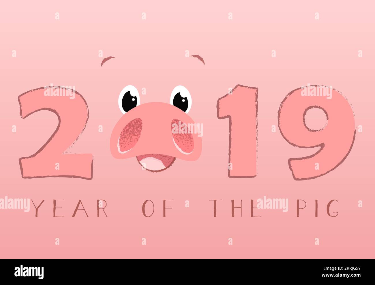 Two piggy piglet Stock Vector Images - Alamy
