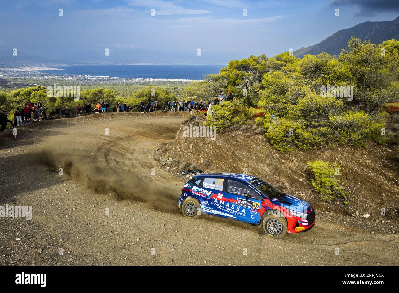 37 Lambros ATHANASOULAS (GRC), Nikolaos ZAKCHAIOS (GRC), HYUNDAI i20 N ...