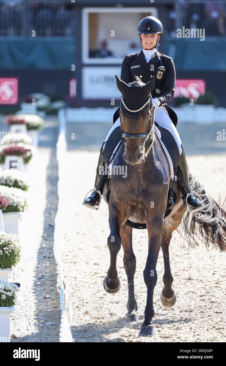 Riesenbeck, Germany. 08th Sep, 2023. Equestrian sport: European ...