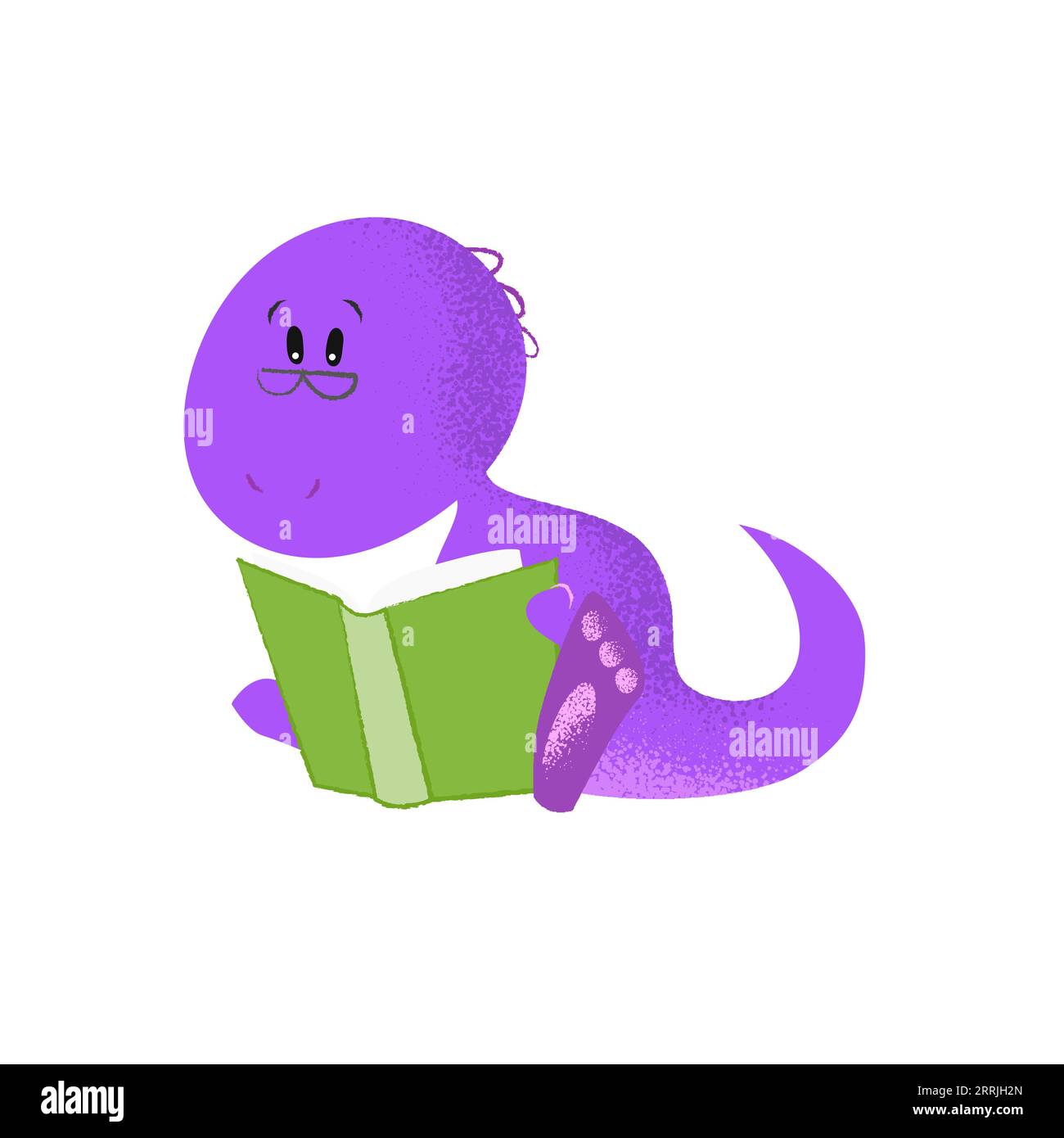 Smart dinosaur in glasses reading book Stock Vector Image & Art - Alamy