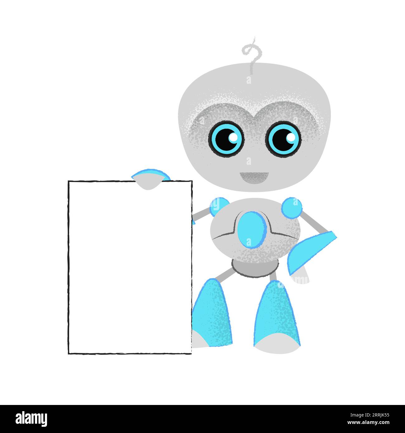 Friendly customer service robot Stock Vector Images - Alamy