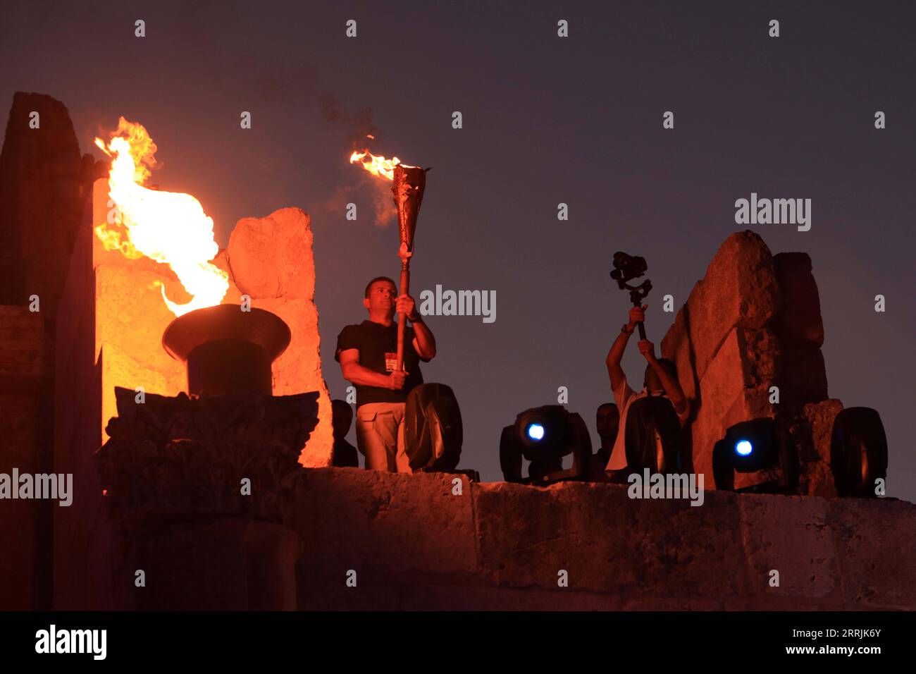 Jerash festival jordan hi-res stock photography and images - Alamy