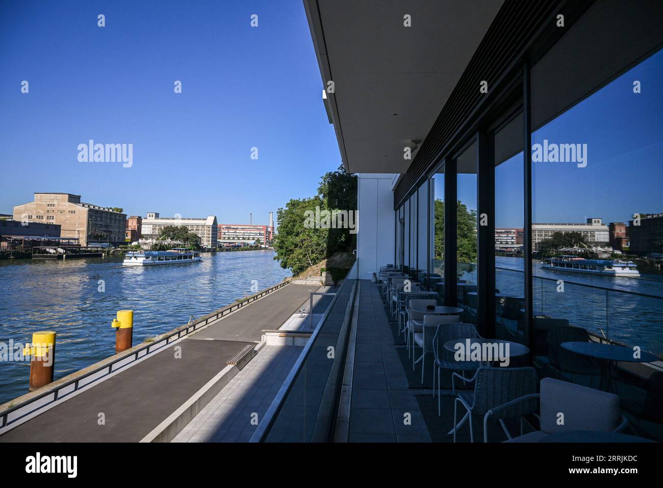 Berlin, Germany. 06th Sep, 2023. The Aparthotel Eastside Locke directly ...