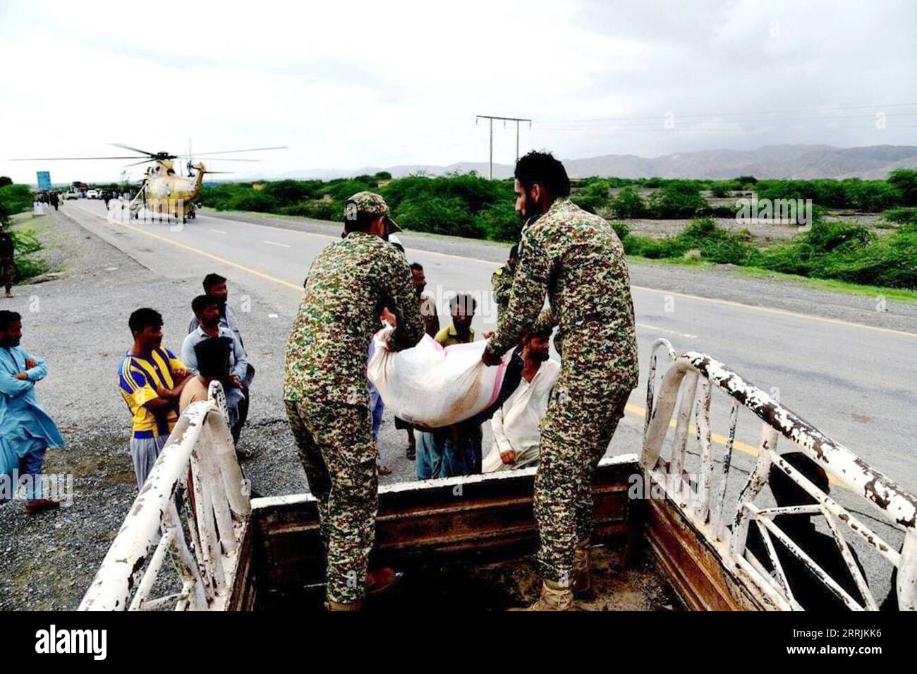 220728 -- LASBELA PAKISTAN, July 28, 2022 -- Photo released by ...