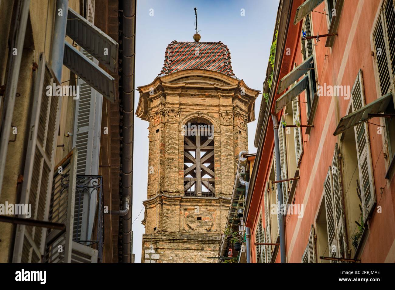 Bell tower of the Jesuits chapel or Church of Saint Jacques le Majeur ...