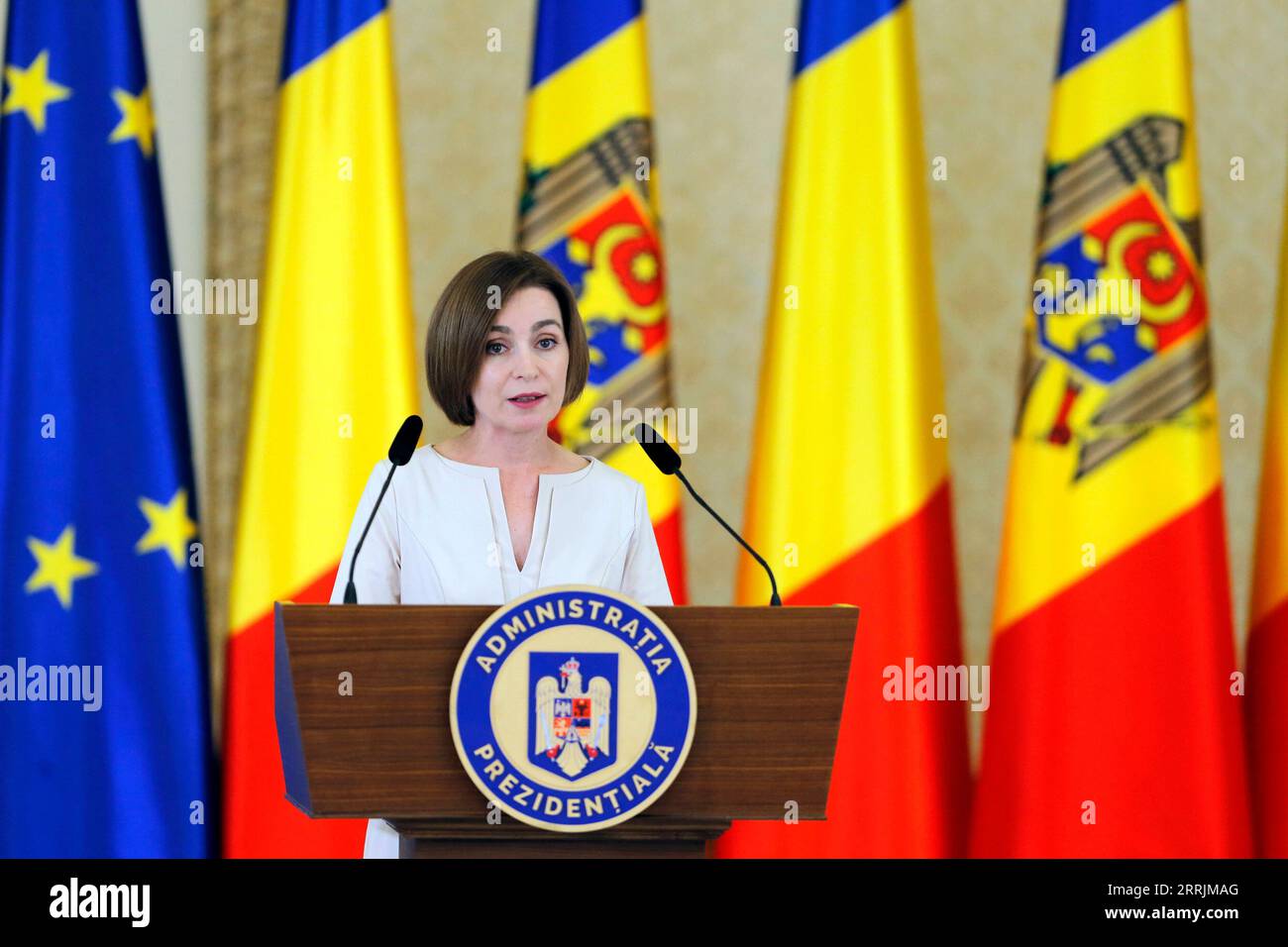 Moldovan president maia sandu hi-res stock photography and images - Alamy
