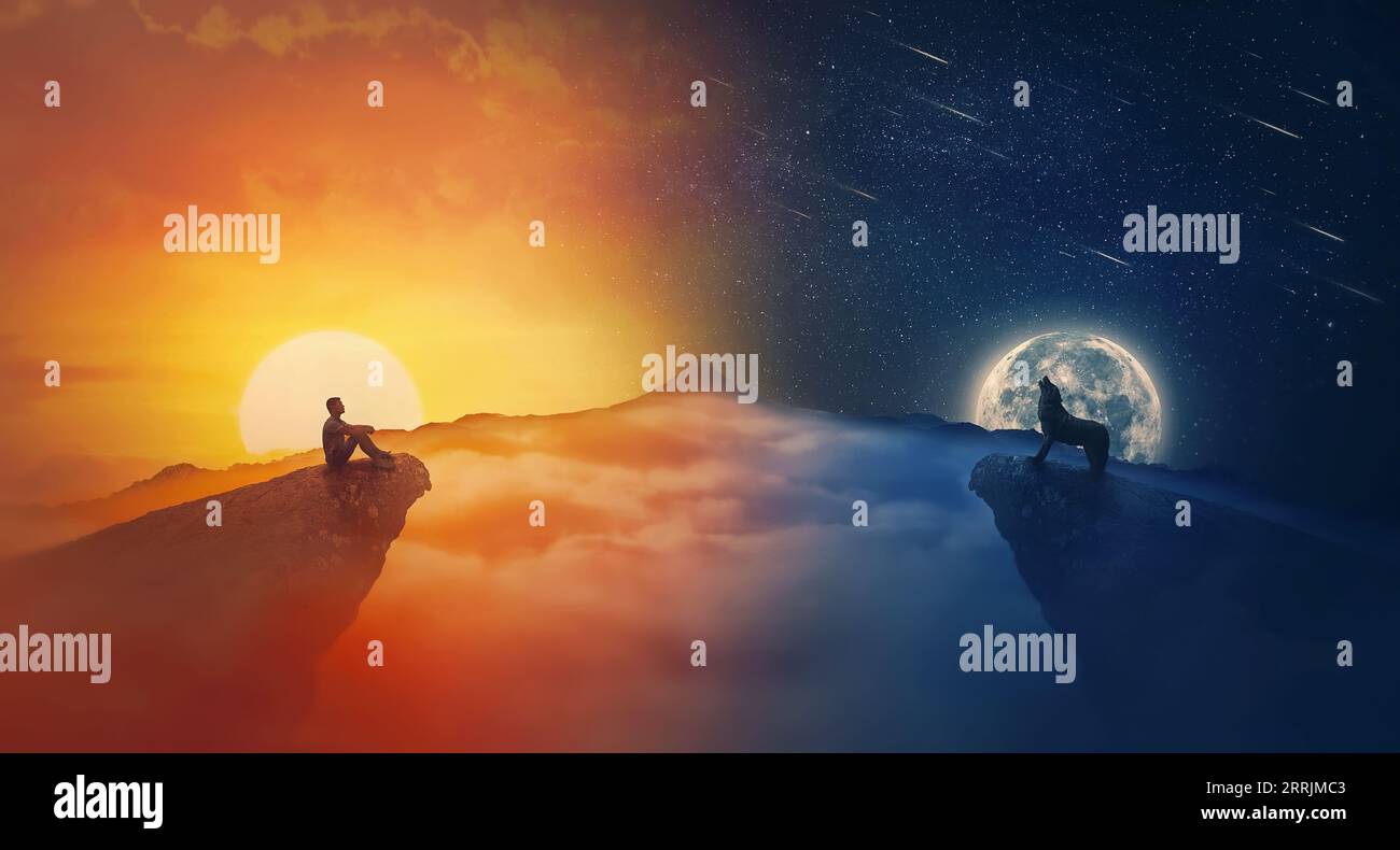 Day night equinox hi-res stock photography and images - Alamy