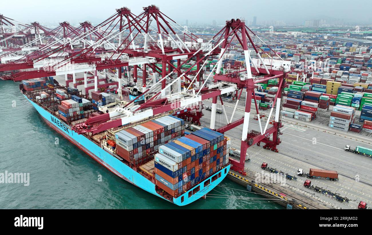 The qianwan port hi-res stock photography and images - Alamy
