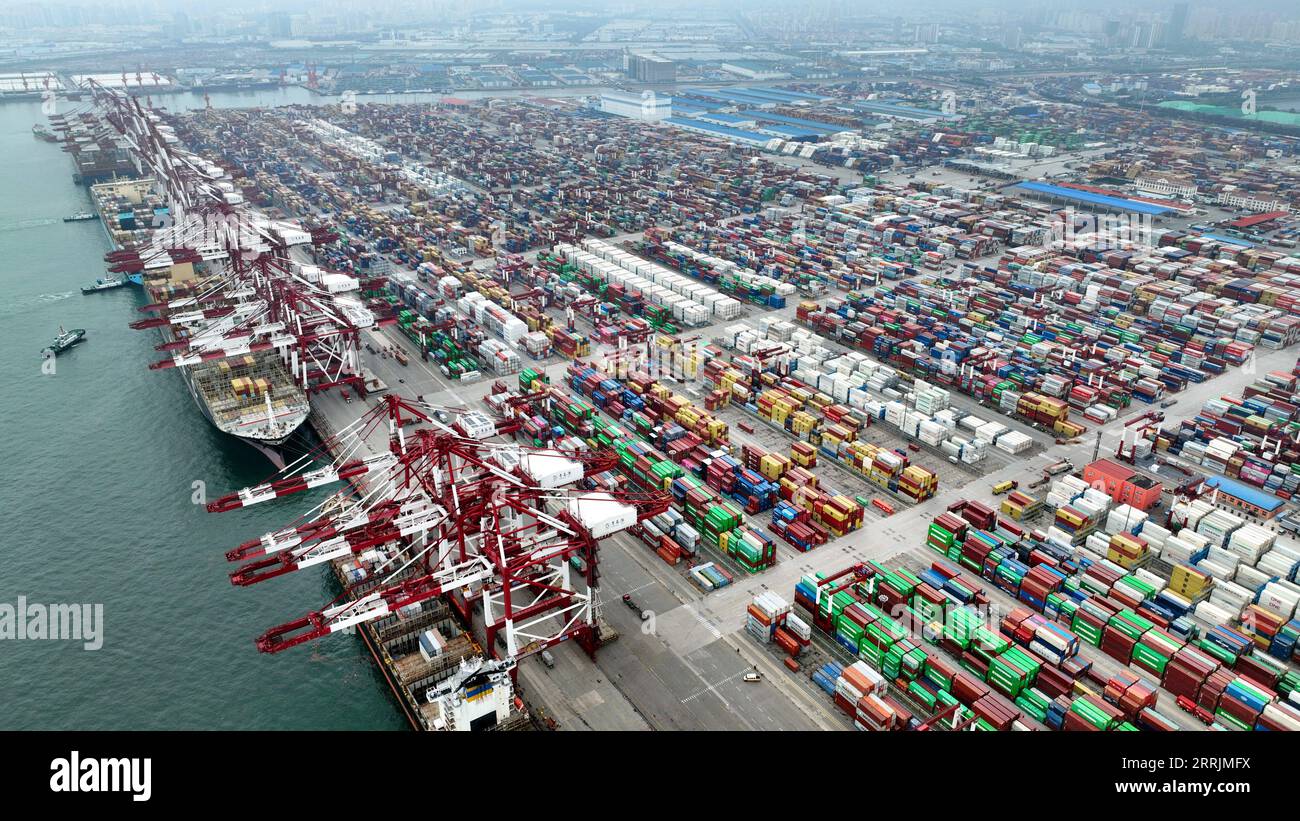 The qianwan port hi-res stock photography and images - Alamy