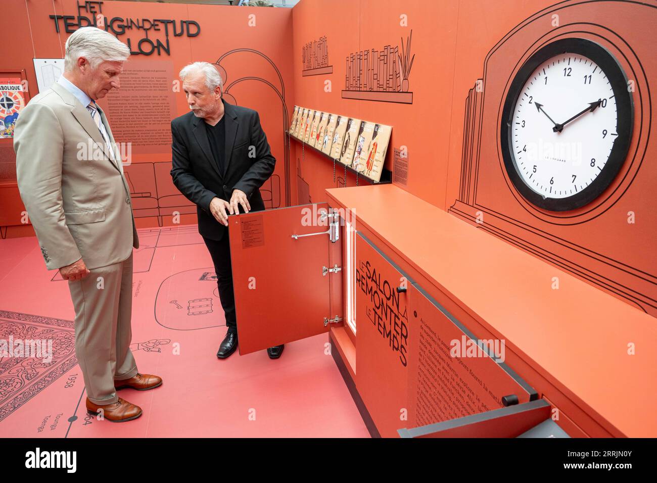 Brussels, Belgium. 08th Sep, 2023. journalist and curator of the ...