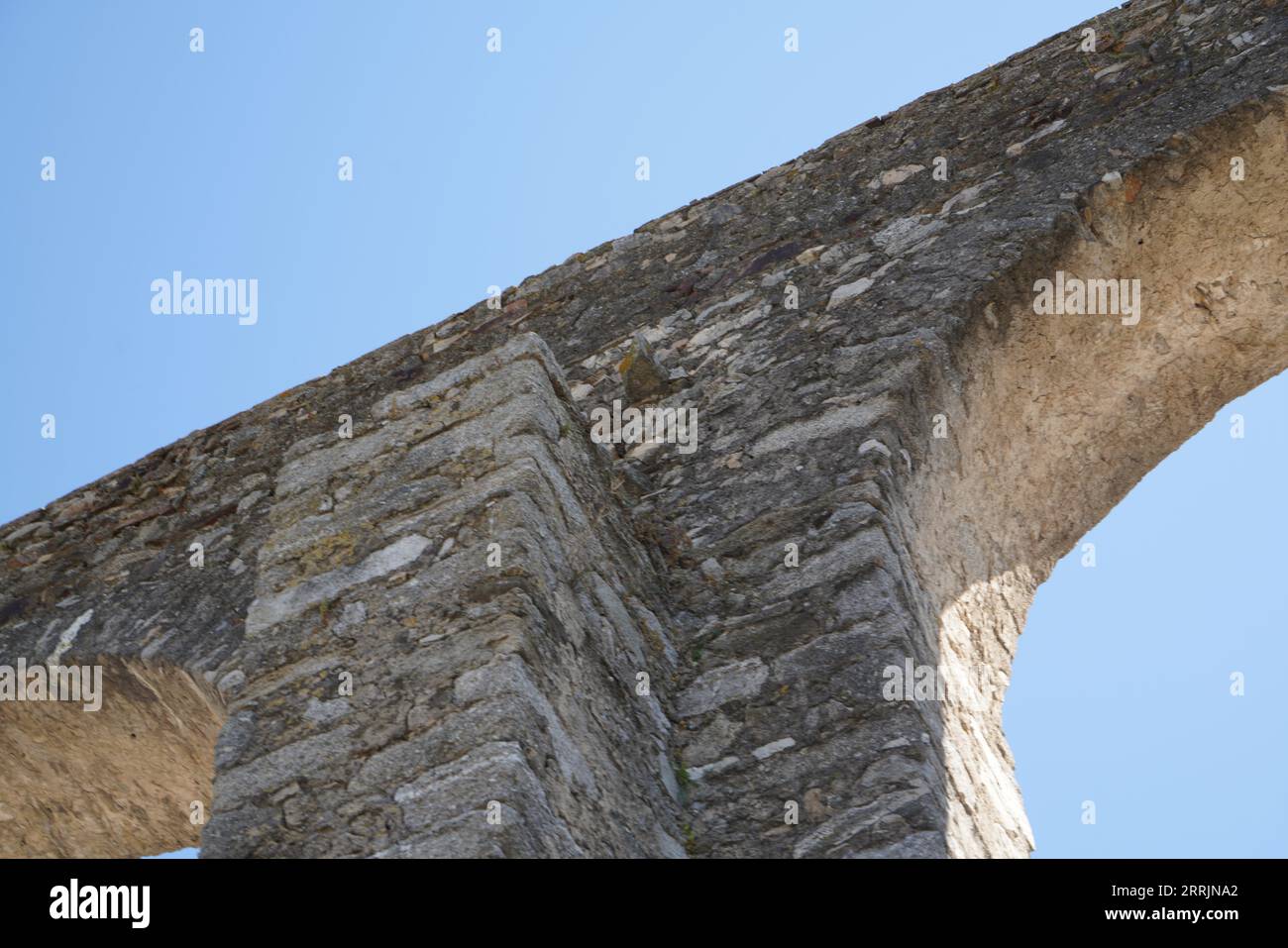 Aqueducts in Portugal are ancient water pipes reminiscent of stone ...