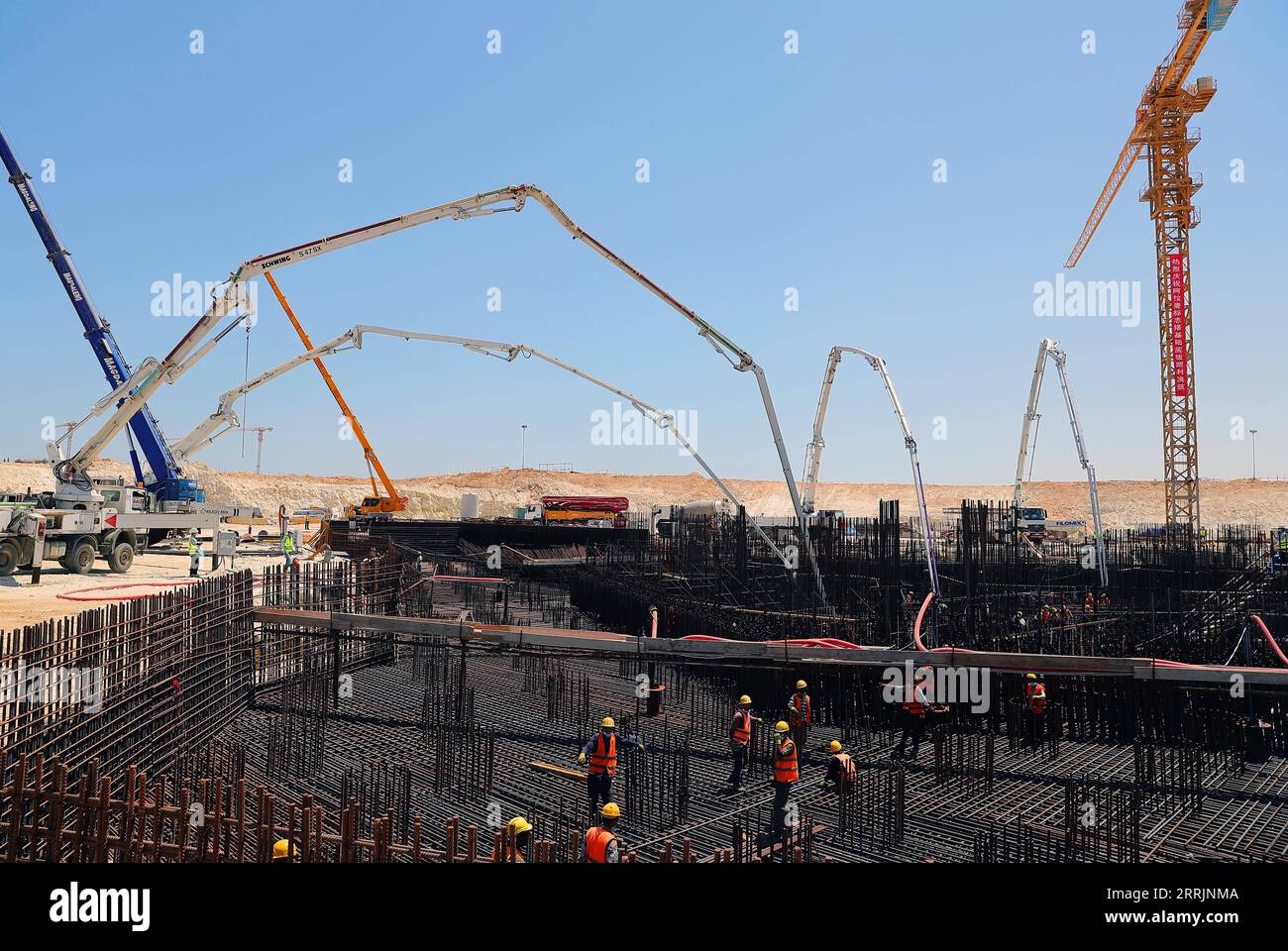 220801 -- NEW ALAMEIN, Aug. 1, 2022 -- Photo taken on July 31, 2022 ...