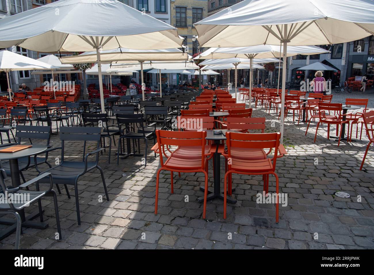 Grand Place - Mons Stock Photo - Alamy