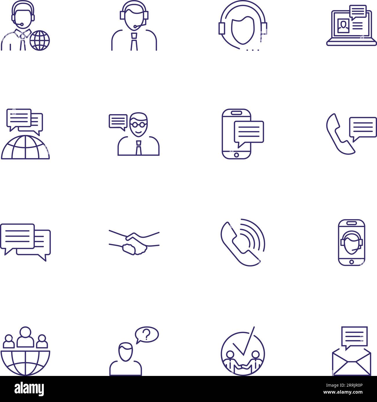 Media calling Cut Out Stock Images & Pictures - Alamy