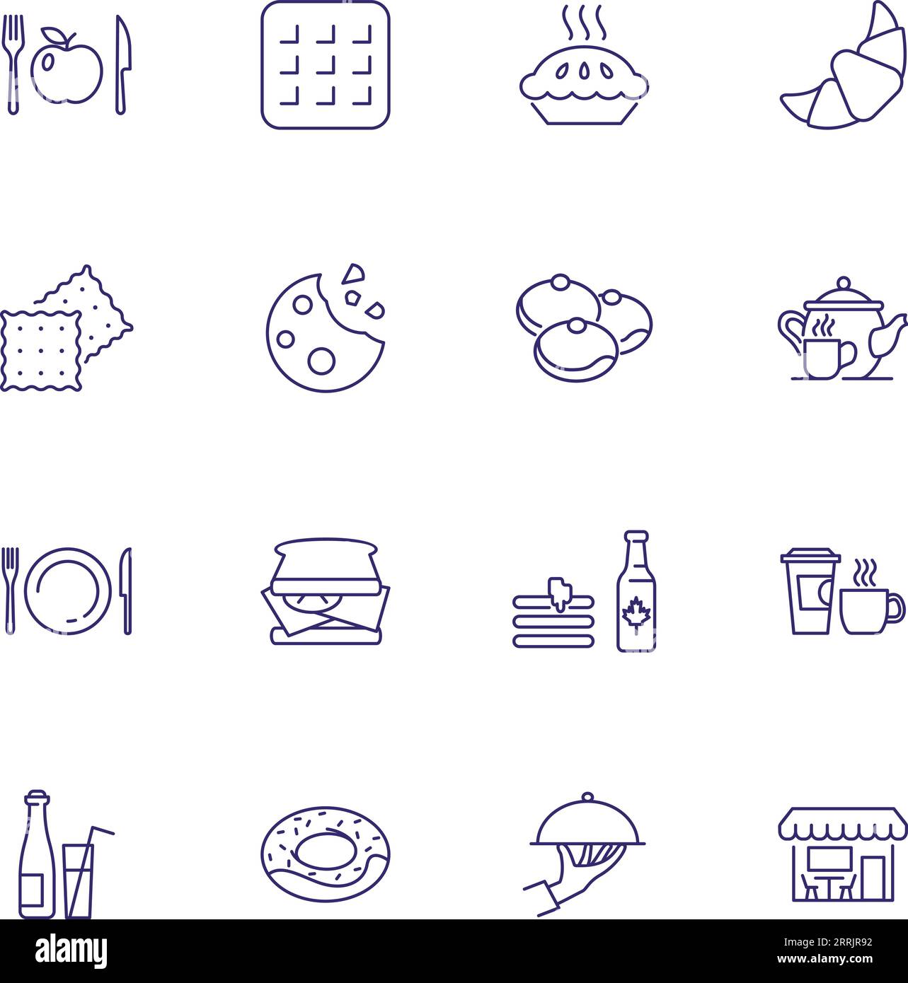 Cafe coffee cake drinking Cut Out Stock Images & Pictures - Alamy