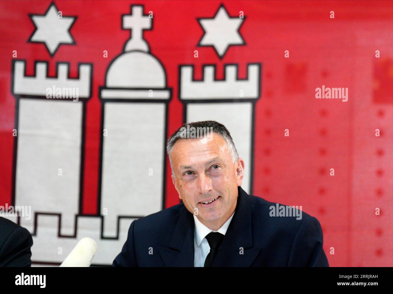 Riga, Latvia. 08th Sep, 2023. Flotilla Admiral Stephan Haisch speaks ...