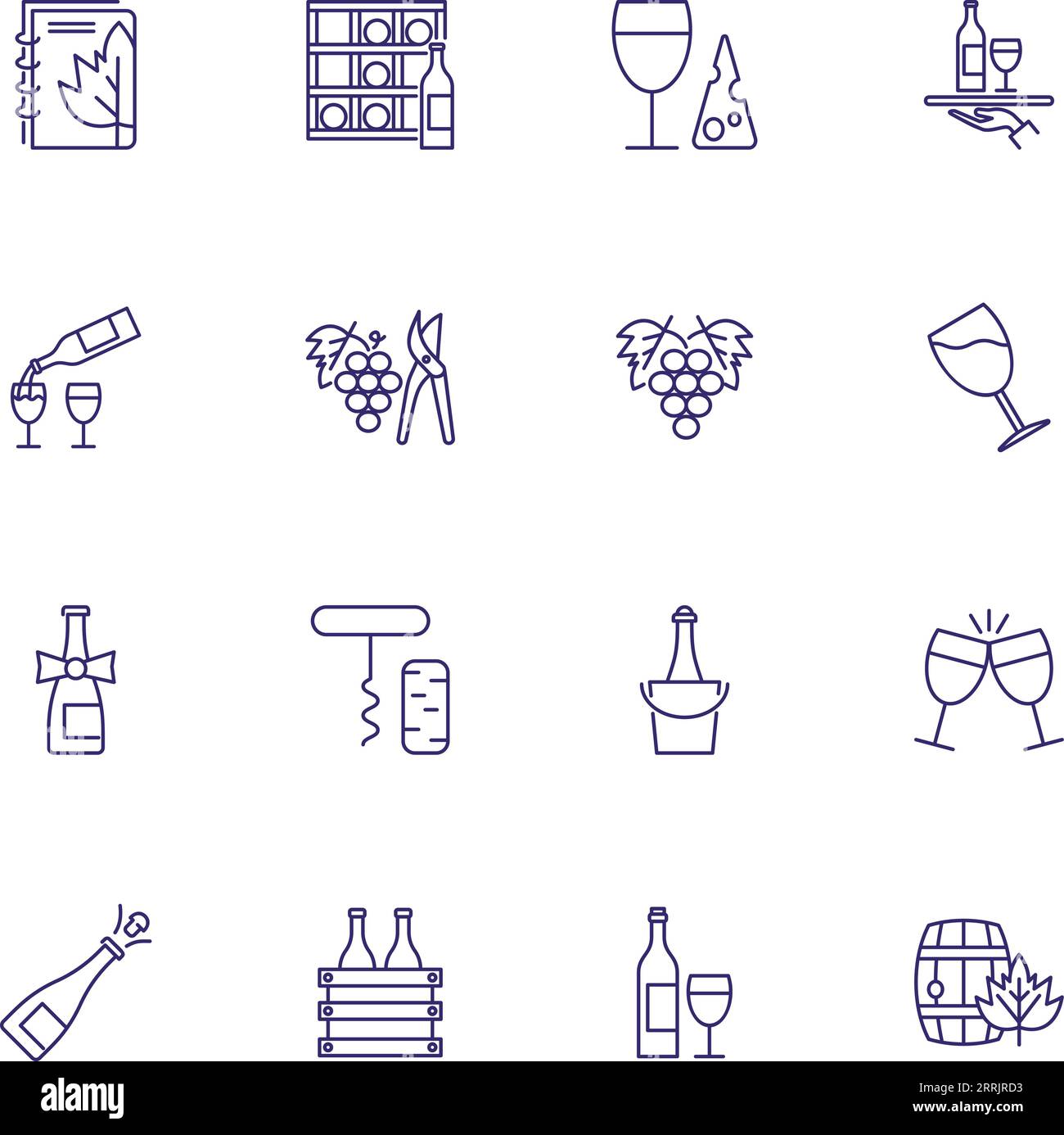 Alcoholic beverage store icons Stock Vector Image & Art - Alamy