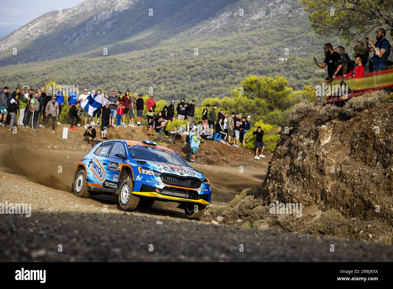 34 Lauri JOONA (FIN), Tuukka SHEMEIKKA (FIN), SKODA FABIA Evo, RC2 ...