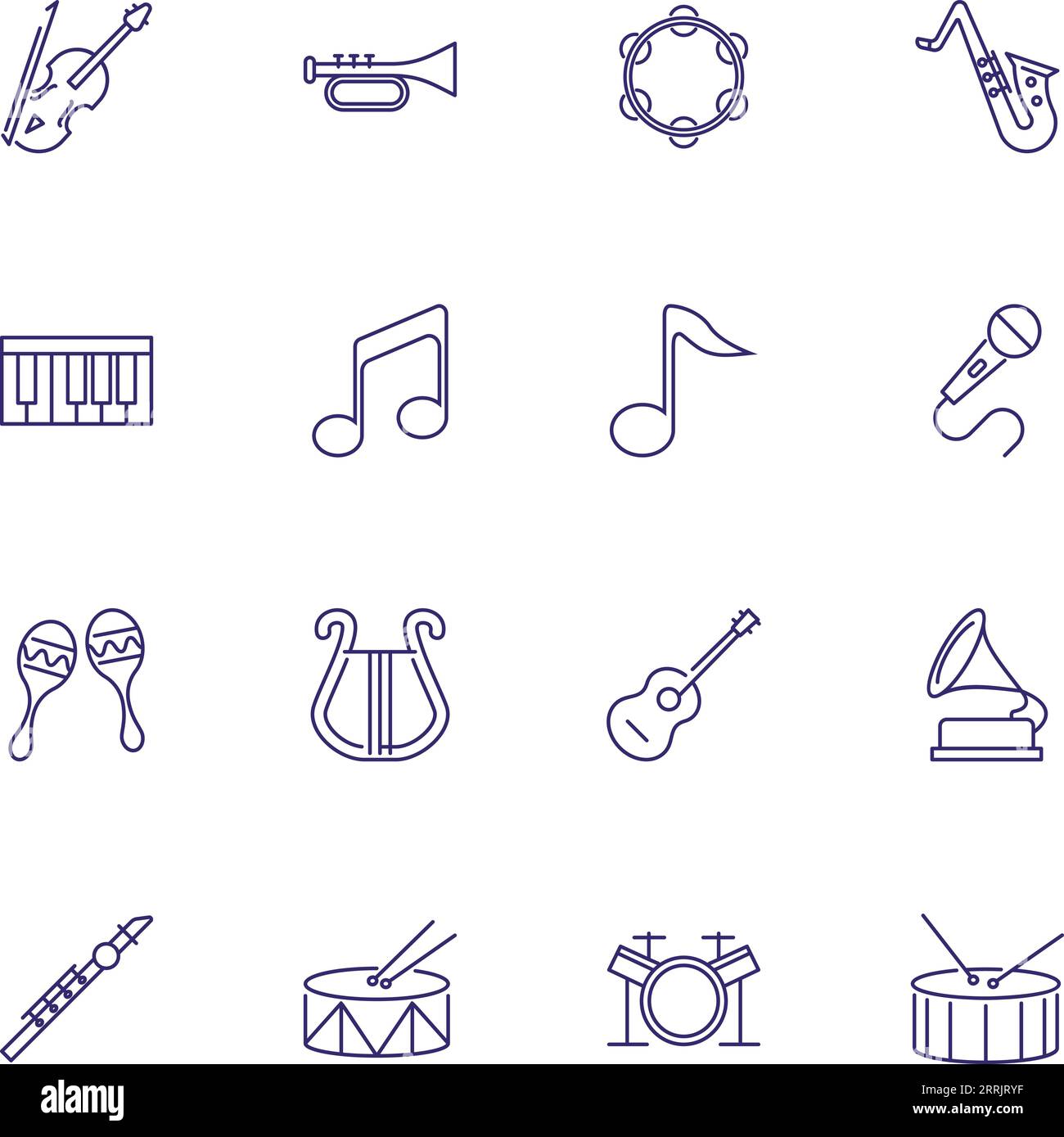 Musical instruments icons Stock Vector Image & Art - Alamy Musical instruments icons Stock Vector Image & Art - Alamy