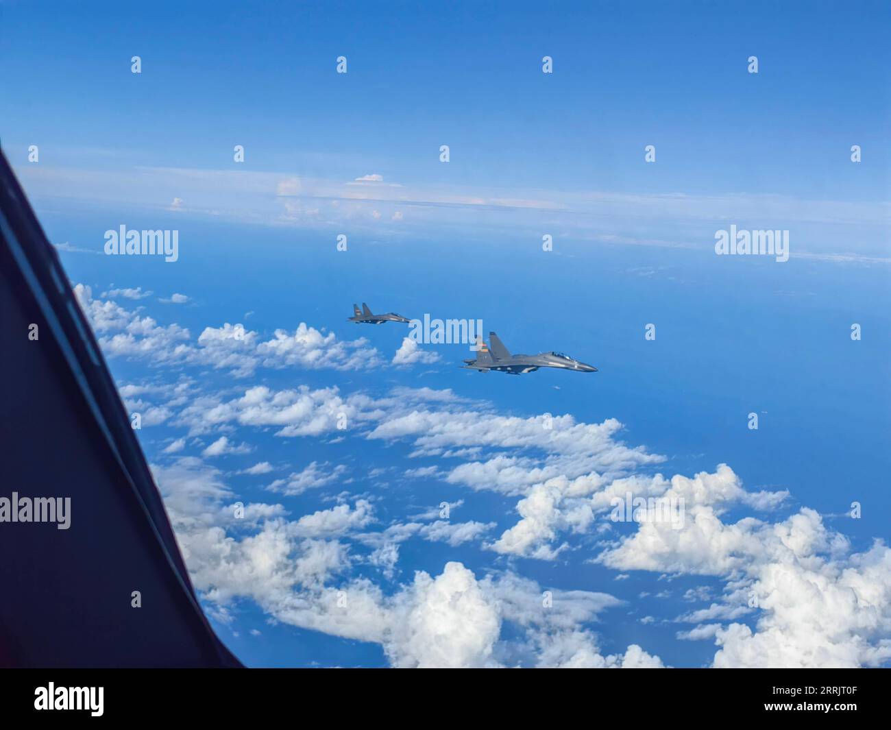 220807 -- NANJING, Aug. 7, 2022 -- Warplanes of the Eastern Theater ...