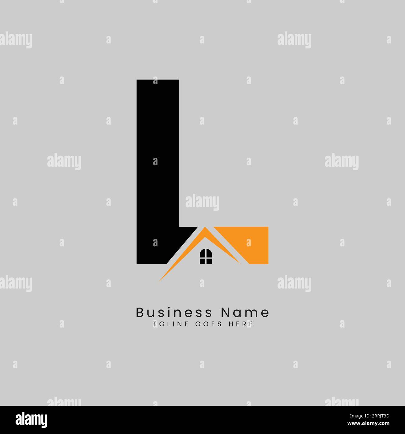 L Letter Real Estate Logo, Vector illustration Template Concept Design ...