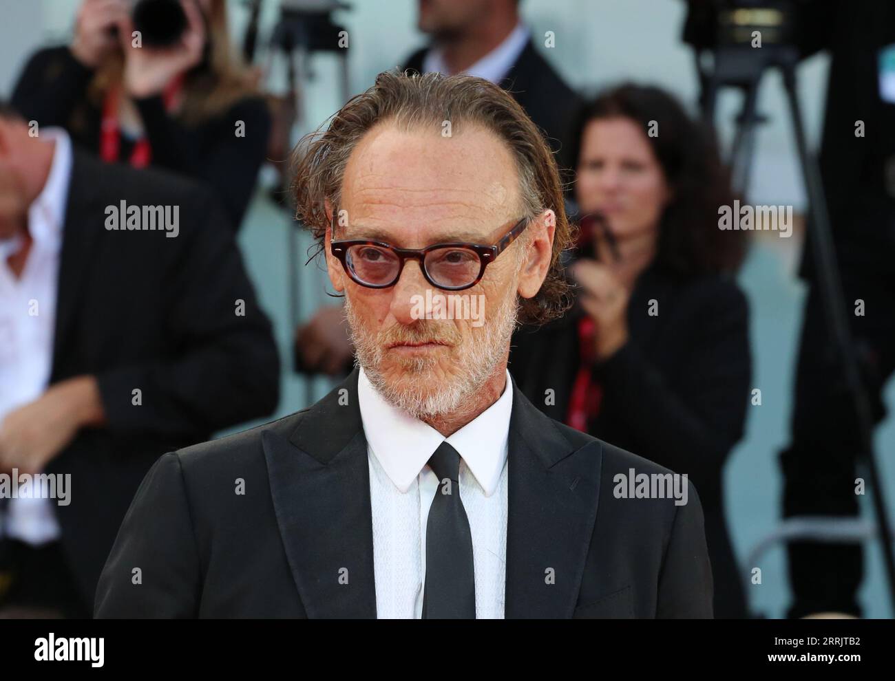 Venice, Italy, 30th August, 2023. Massimiliano Rossi arriving on the ...