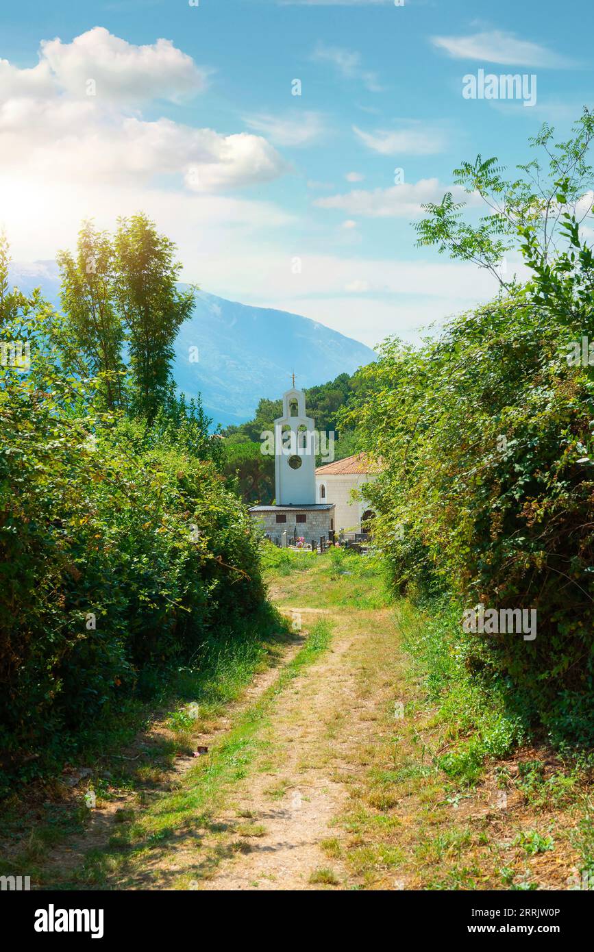 Back of the church hi-res stock photography and images - Alamy