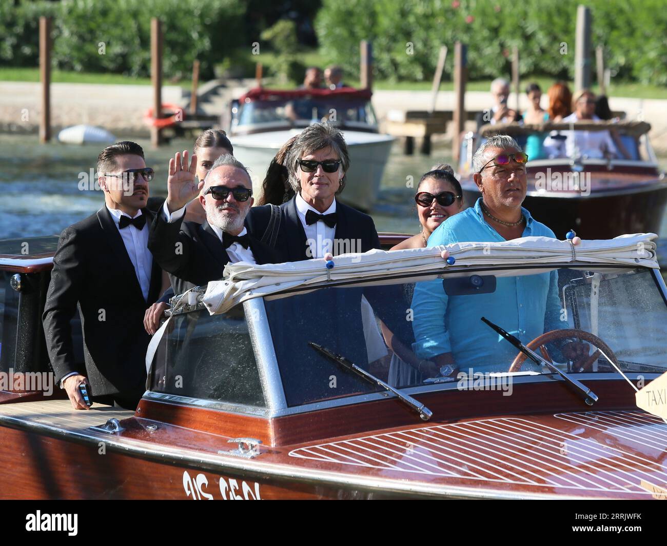 Venice, . 08th Sep, 2023. day 10 - arrivals at the Hotel Excelsior ...